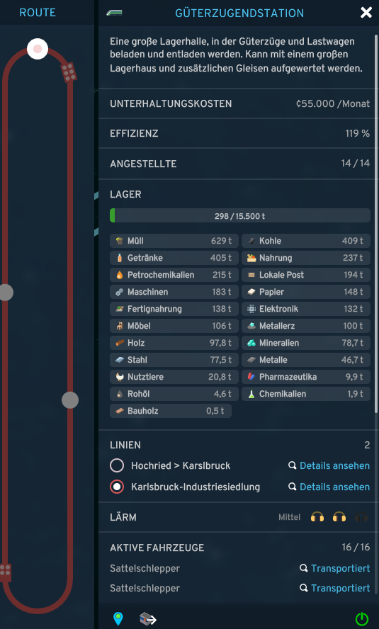 Cargo Train Stations show "Total Storage: 0/15.500t" | Paradox ...