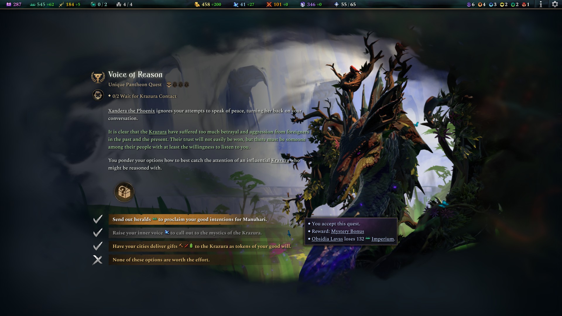 Confirmed - Freed Lands of Manuhari: Krazura Quest & Vassalization Bug | Paradox Interactive Forums