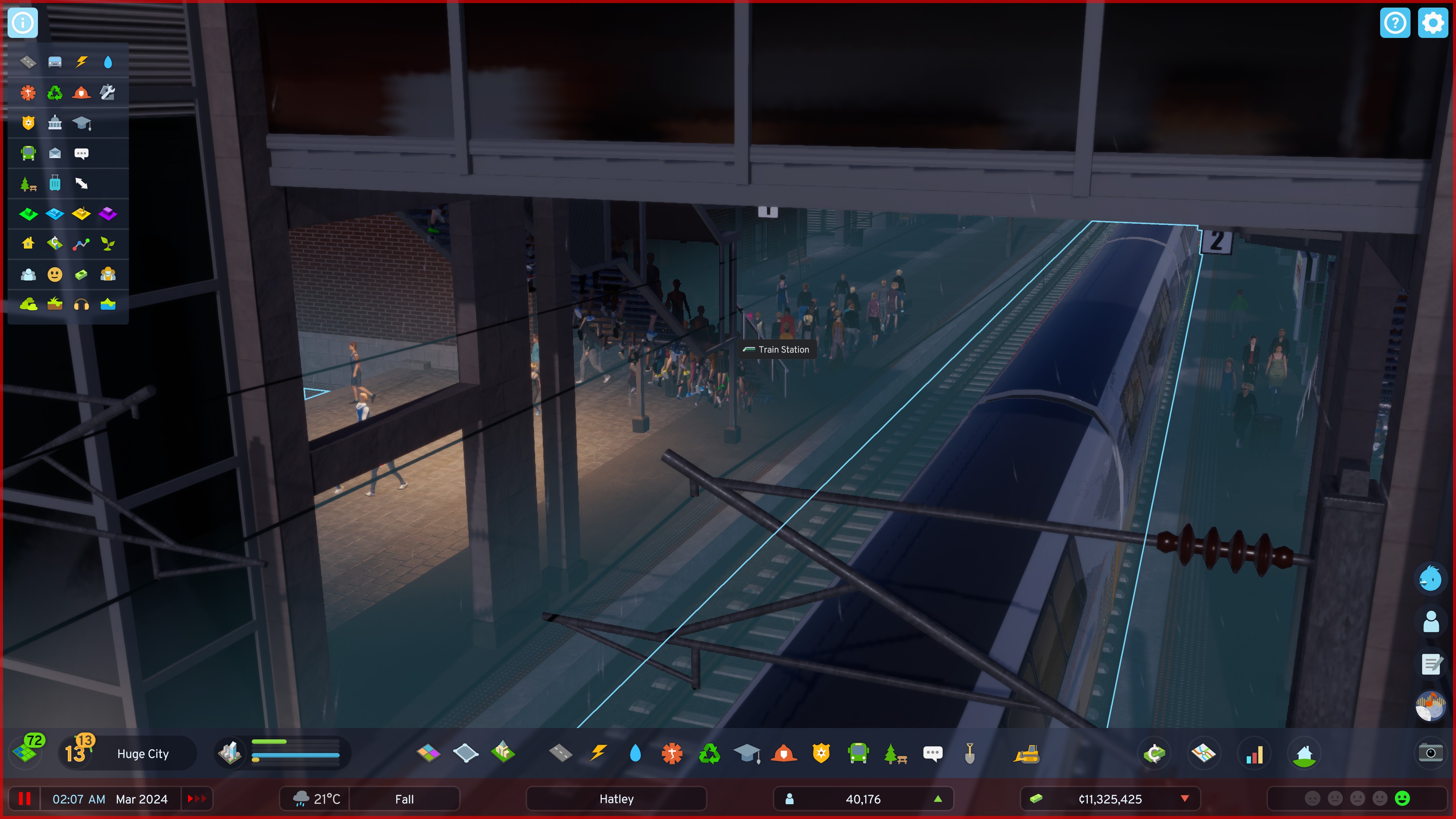 In passenger train stations Citizen's legs clip through the steps | Paradox Interactive Forums