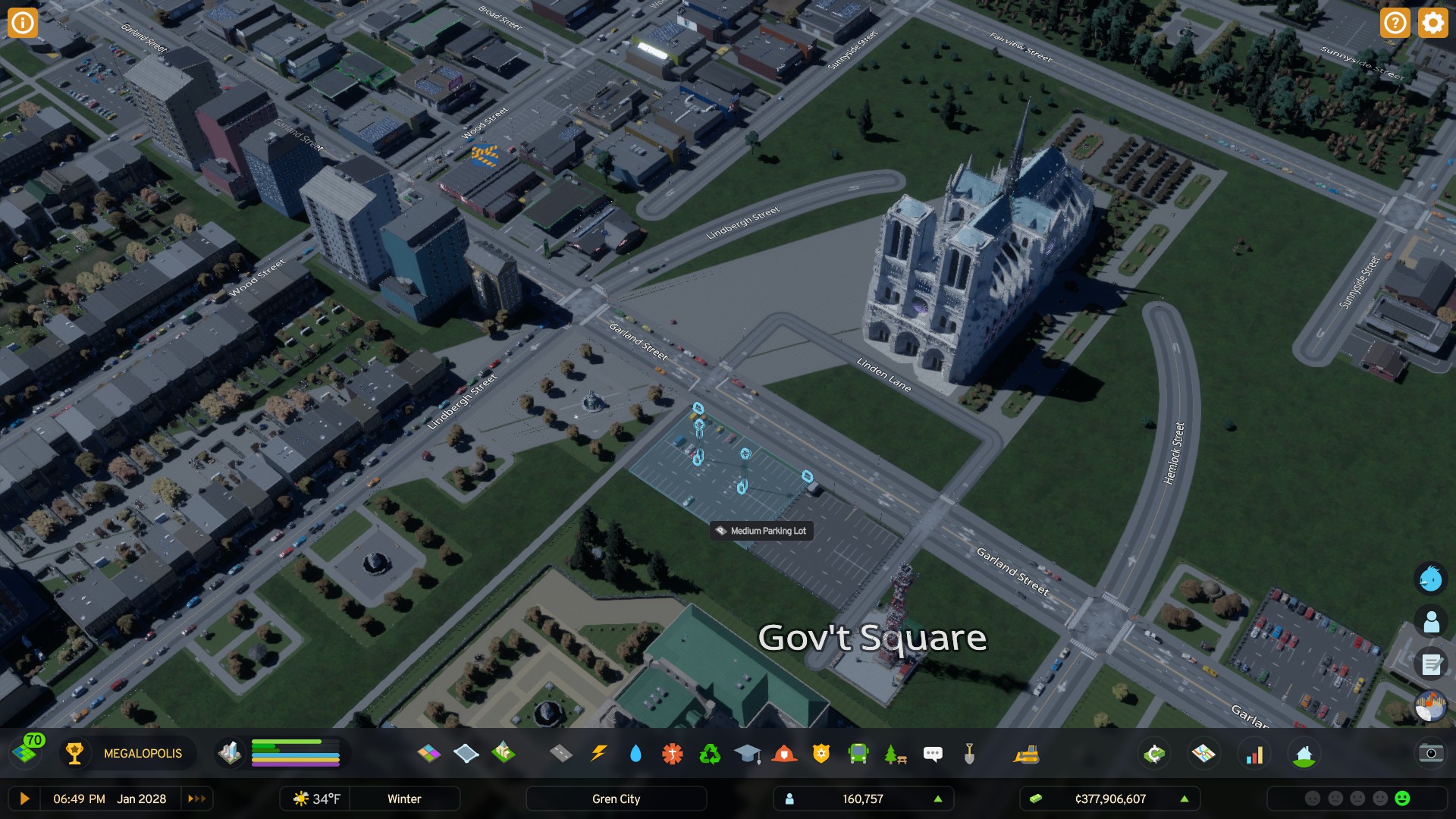 Artifacting when building some large buildings | Paradox Interactive Forums