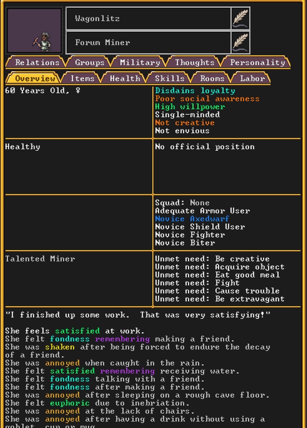 Orderboard - Another attempt at a Dwarf Fortress succession game. With ...