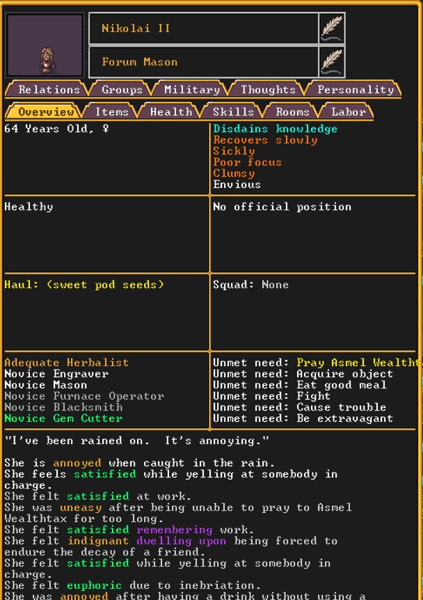 Orderboard - Another attempt at a Dwarf Fortress succession game. With ...