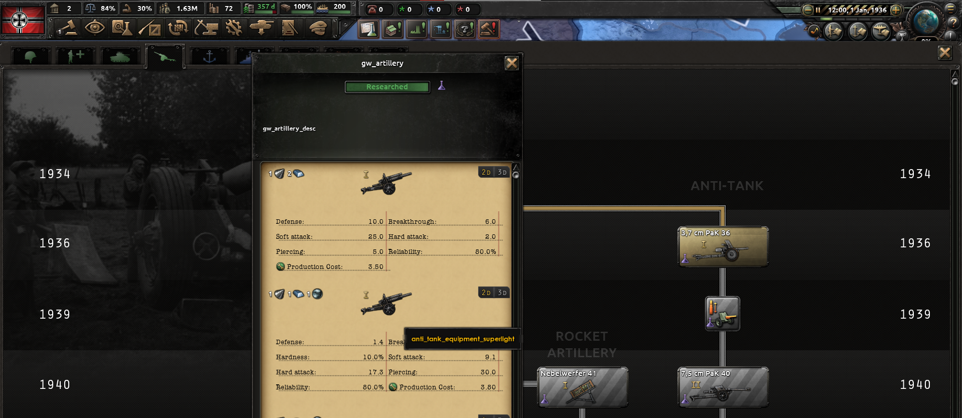 Modding: How to add custom equipment images to equipment unlocked by the same technology ...