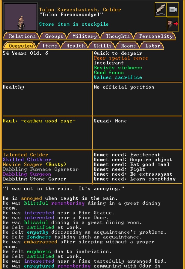 Orderboard - Another attempt at a Dwarf Fortress succession game. With ...