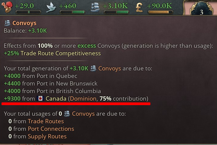 Confirmed - Wrong sign in convoys tooltip when playing as a subject | Paradox Interactive Forums