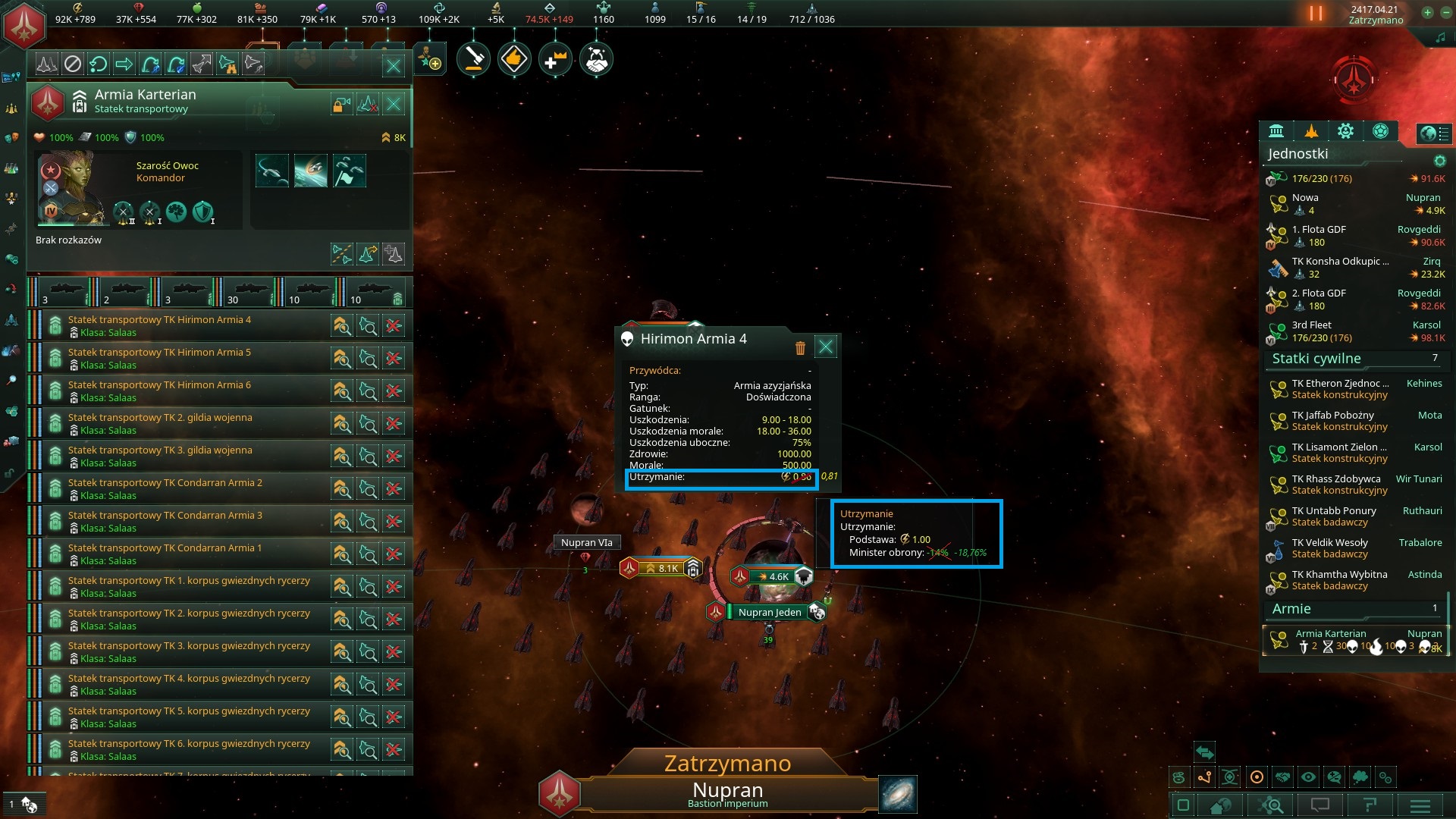 [DLC Galactic Paragons] A small experience bonus for Paragon (Ruler ...