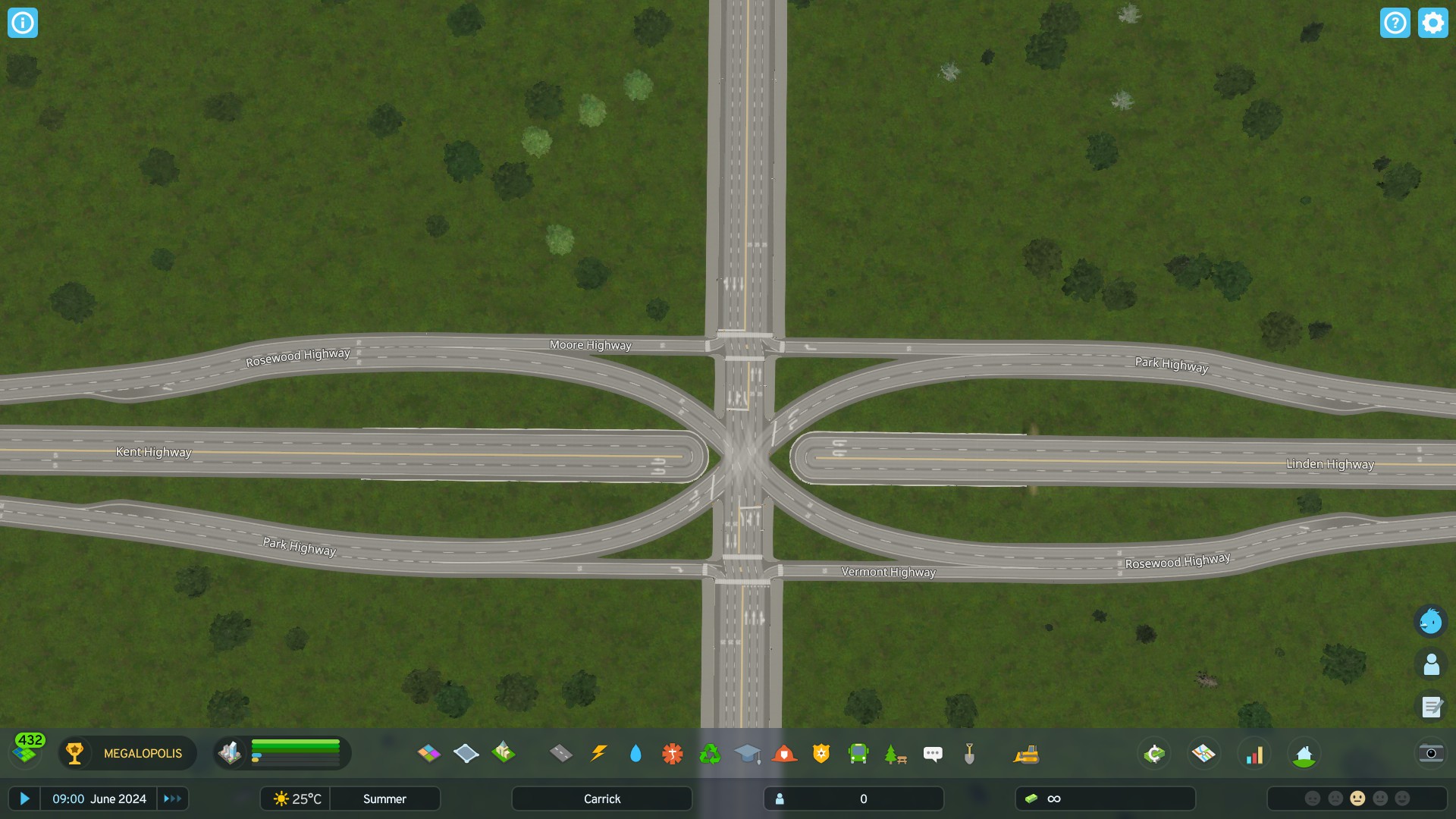 Is the built-in Single Point Urban Interchange bugged? | Paradox Interactive Forums