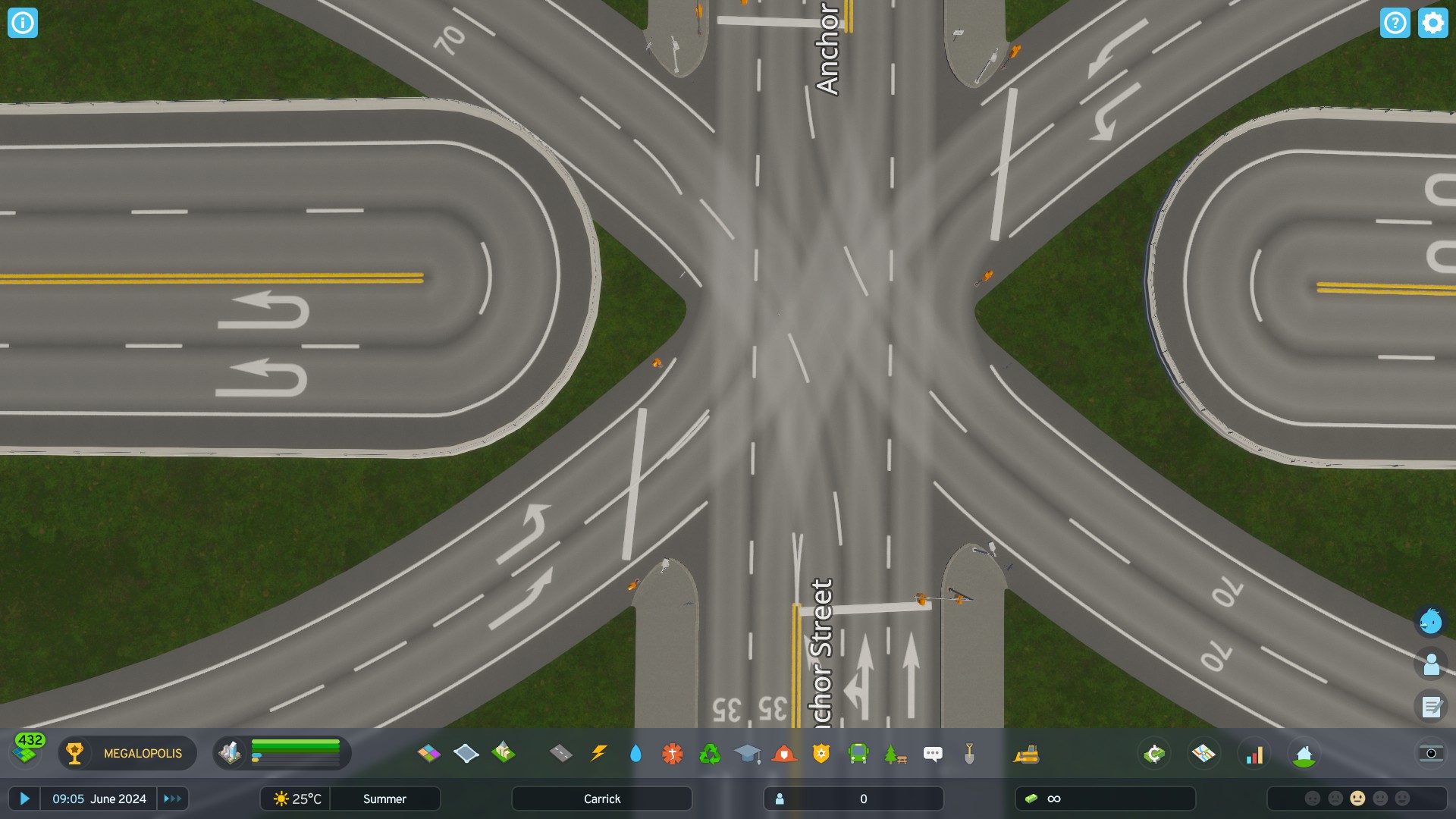 Is the built-in Single Point Urban Interchange bugged? | Paradox ...