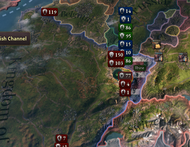 Encirclement of the enemy army | Paradox Interactive Forums