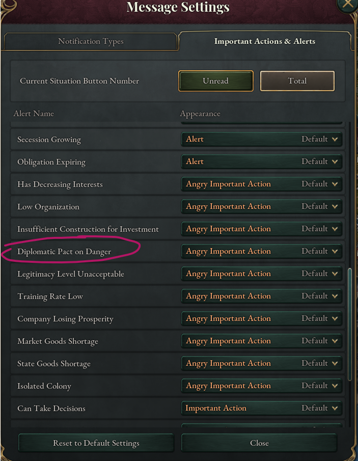 Praise for the notification tool | Paradox Interactive Forums