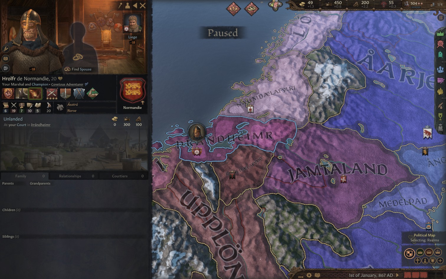 Which Landless Character Will You Play as First? | Paradox Interactive ...