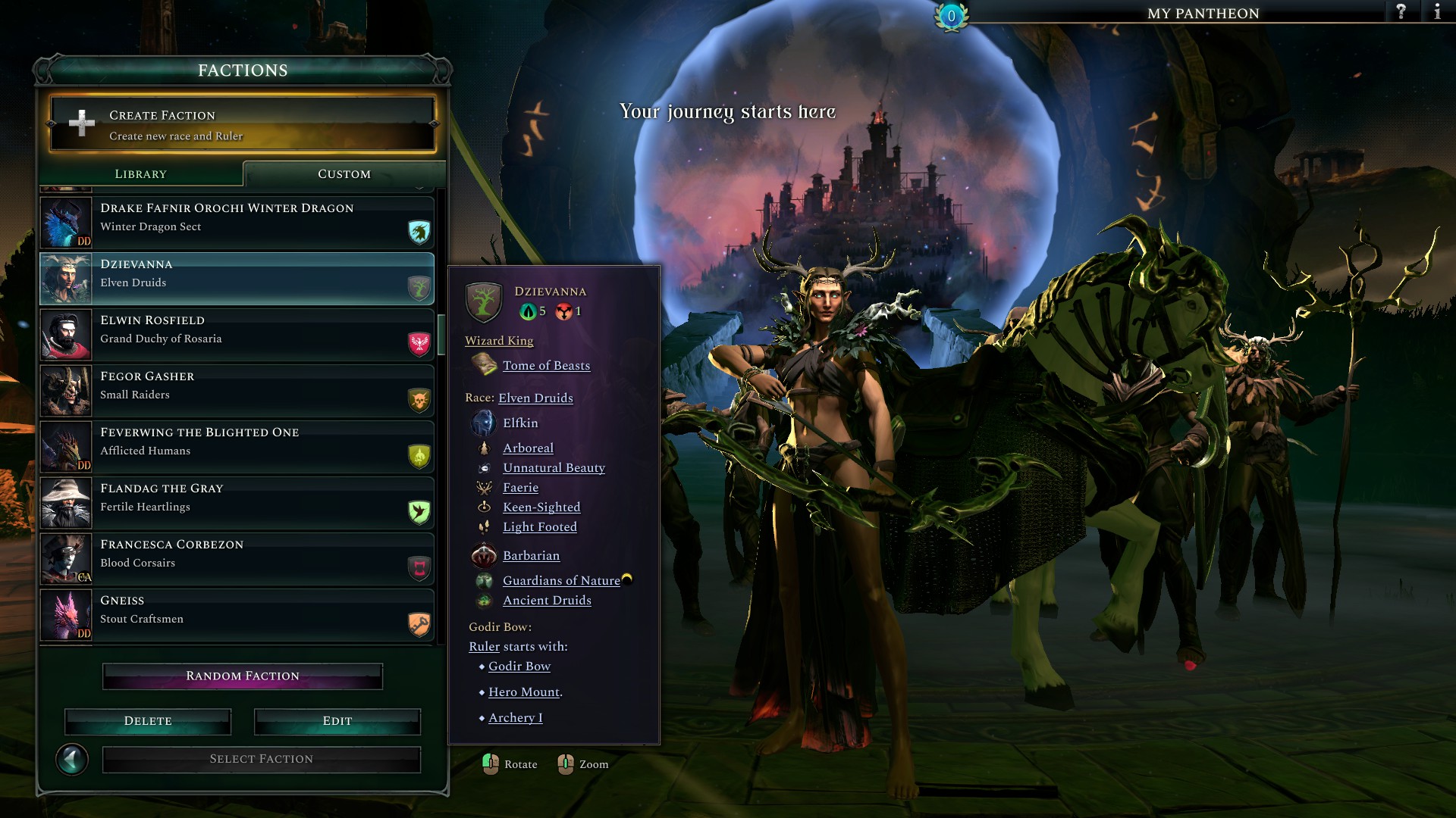 Bringing the Thea 2 pantheon into Age of Wonders 4 (Screenshots ...