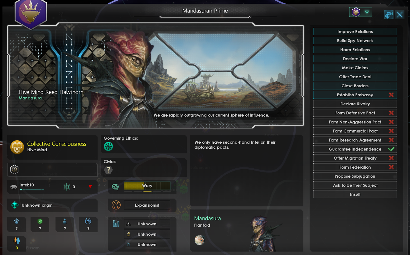 AI spontaneously converts to hivemind? | Paradox Interactive Forums