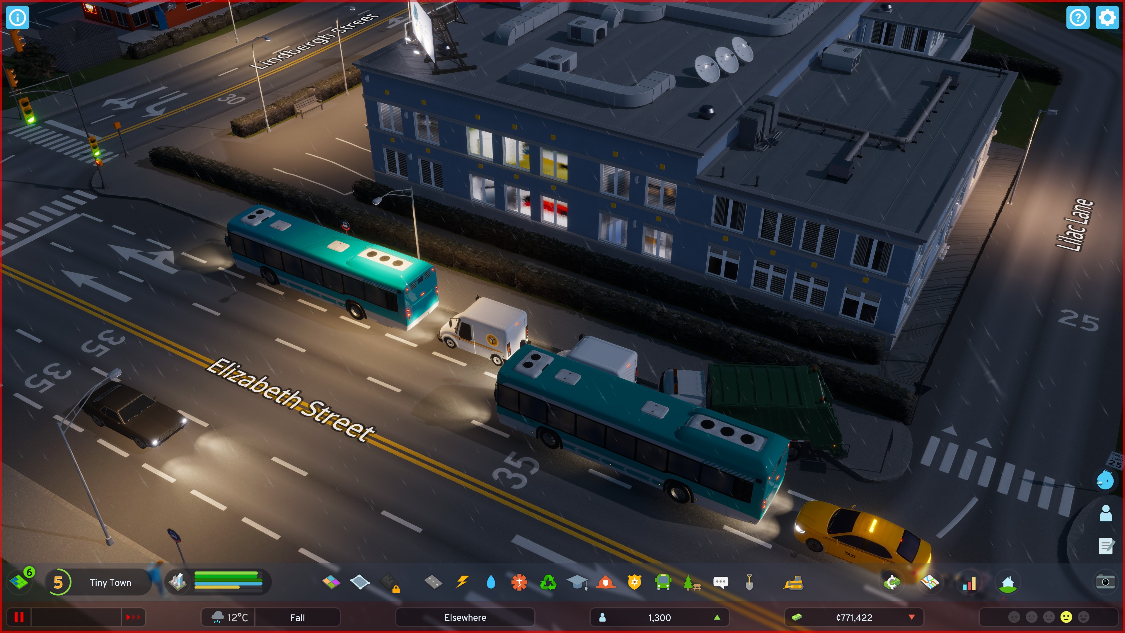 Service vehicles turn into bus stops. | Paradox Interactive Forums