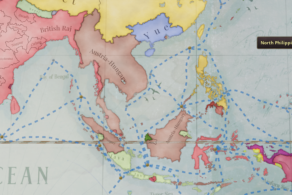 Create a colonial empire with Austria. | Paradox Interactive Forums