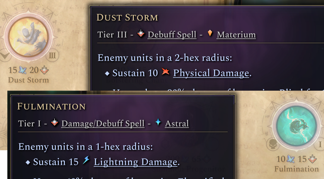 Confirmed - Dust Storm is not classified as a Damage spell | Paradox ...