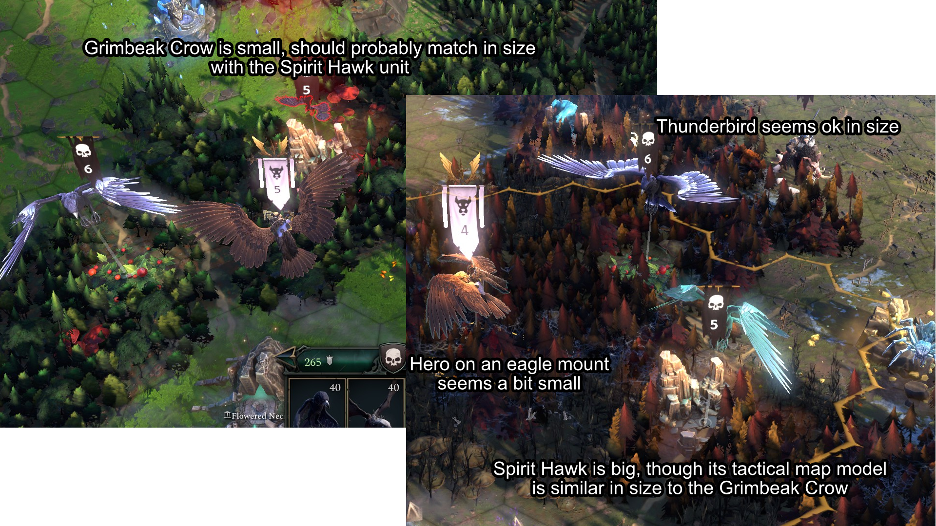 Confirmed - Scaling differences with bird units and bird mounts in the strategic map | Paradox ...