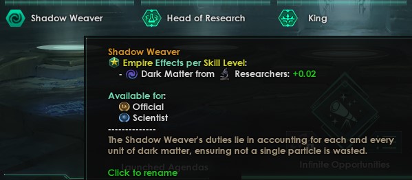 Shadow Weaver can also affect Knights? | Paradox Interactive Forums