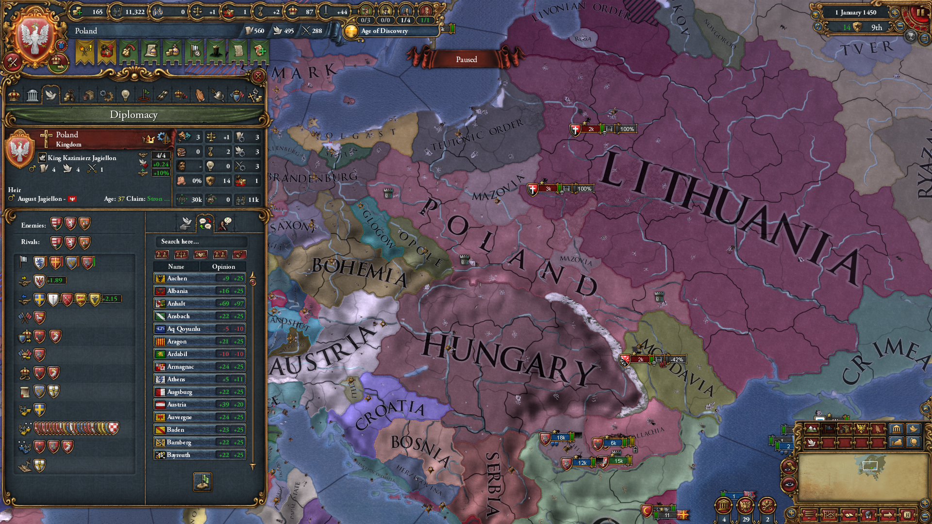 Timeline 88 : Great Powers of the Early Modern Period (An AI Only ...