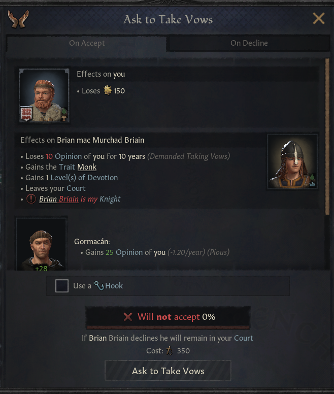There Needs to be a History of a Character's Legitimacy Changes and the ...