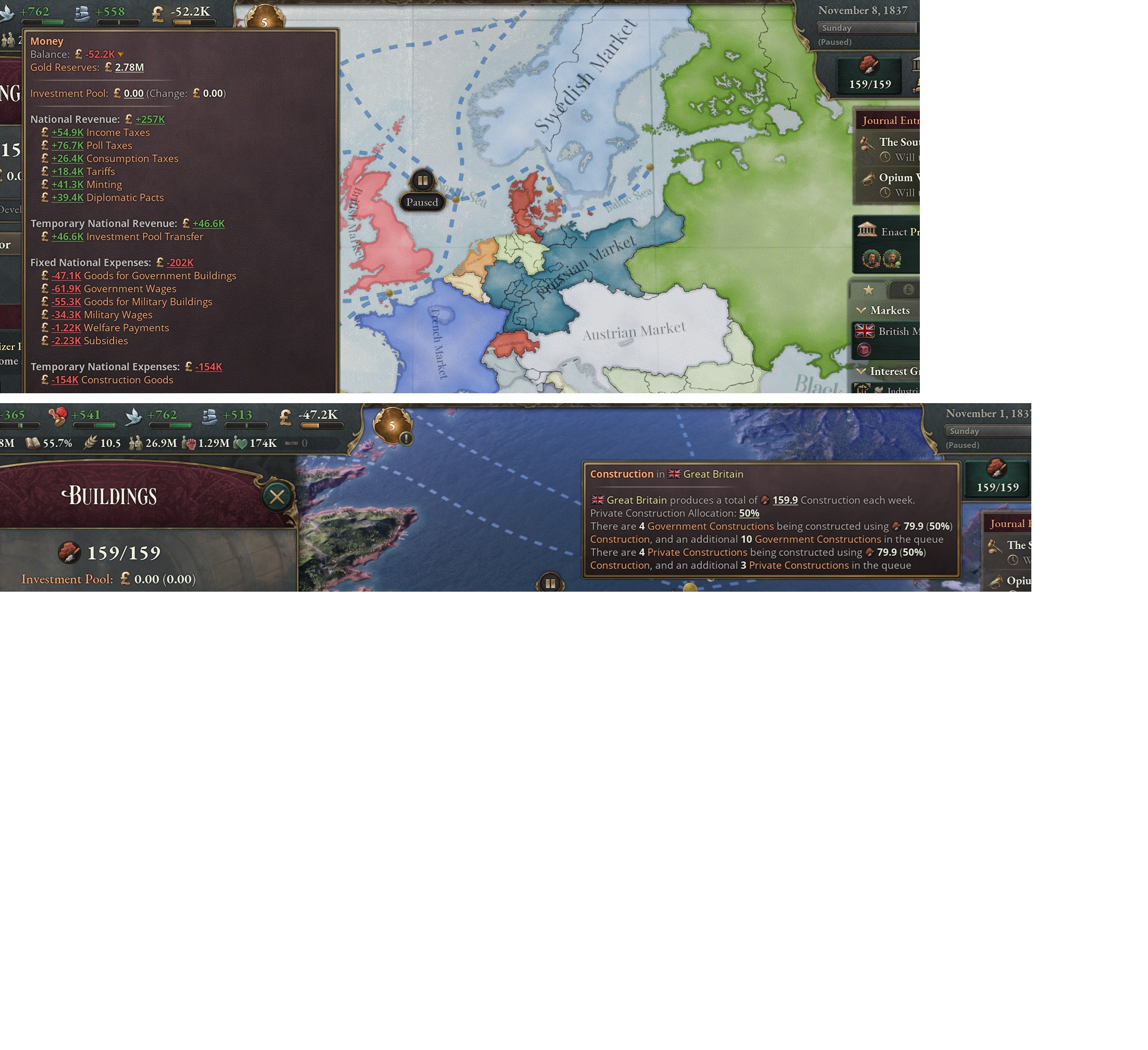 Confirmed - Private construction queue still bugged | Paradox Interactive Forums