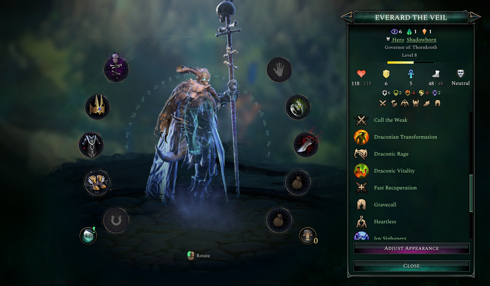 As Designed - Stacking major transformations on animated hero (tome of ...