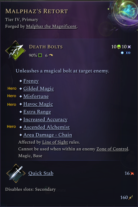 Group Weapon Attributes by Source (Weapon or Hero) | Paradox ...