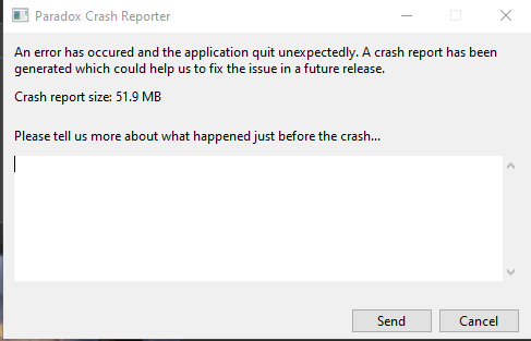 Games crashes when I kill all the last faction doing a world conquest | Paradox Interactive Forums