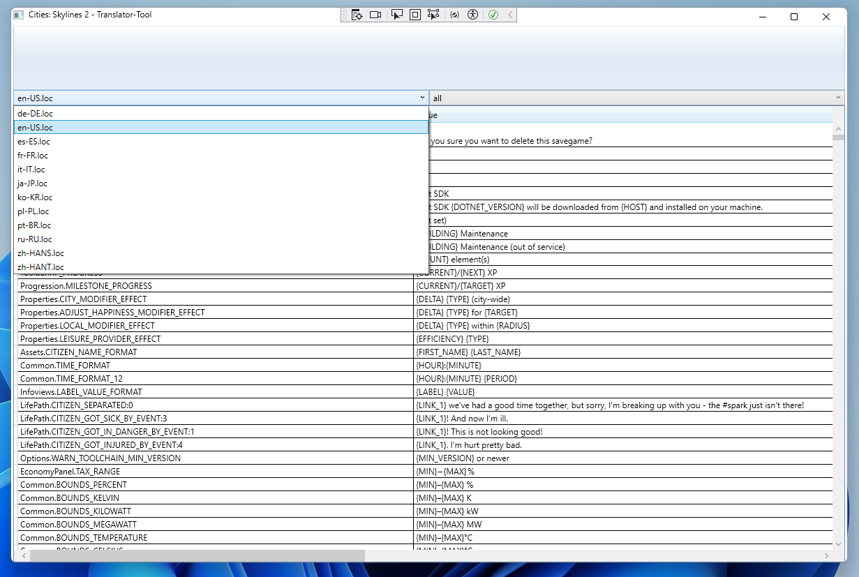 Convert .loc file to .csv and vice versa | Paradox Interactive Forums