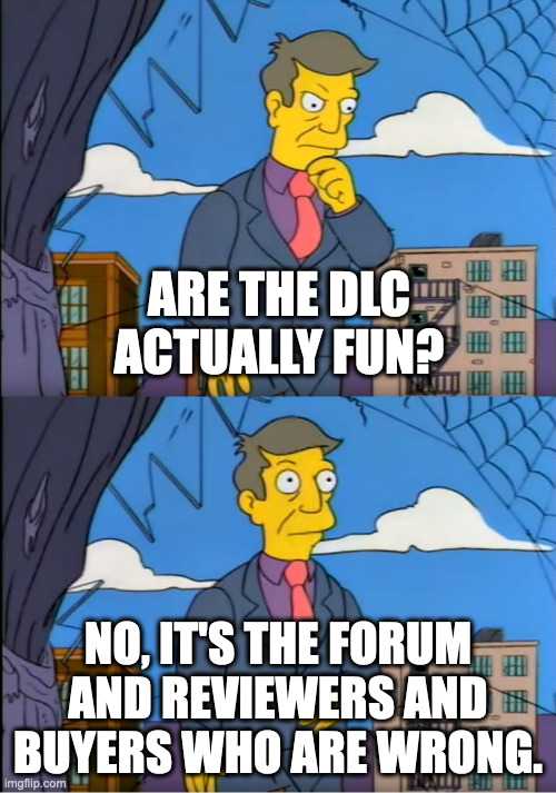 PARADOX, stop useless DLCs | Page 2 | Paradox Interactive Forums