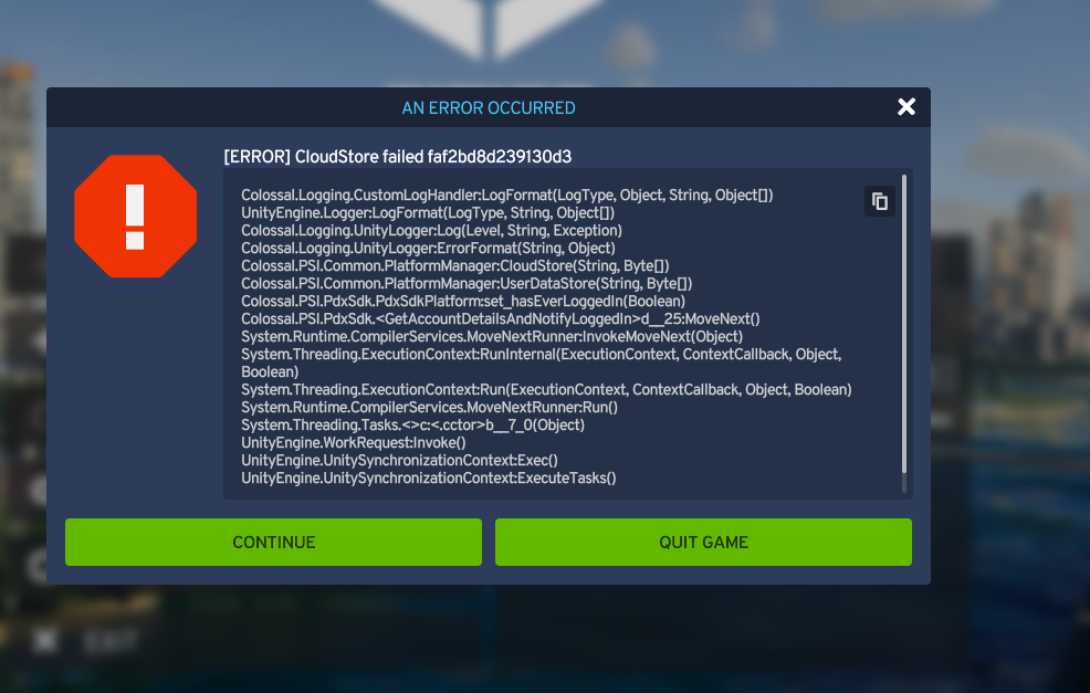 Black screen initially when loading, then error when finally loaded up | Paradox Interactive Forums