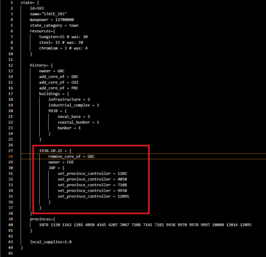 China and com. China stole the Guangxi Clique and Shanxi states in 1939 ...