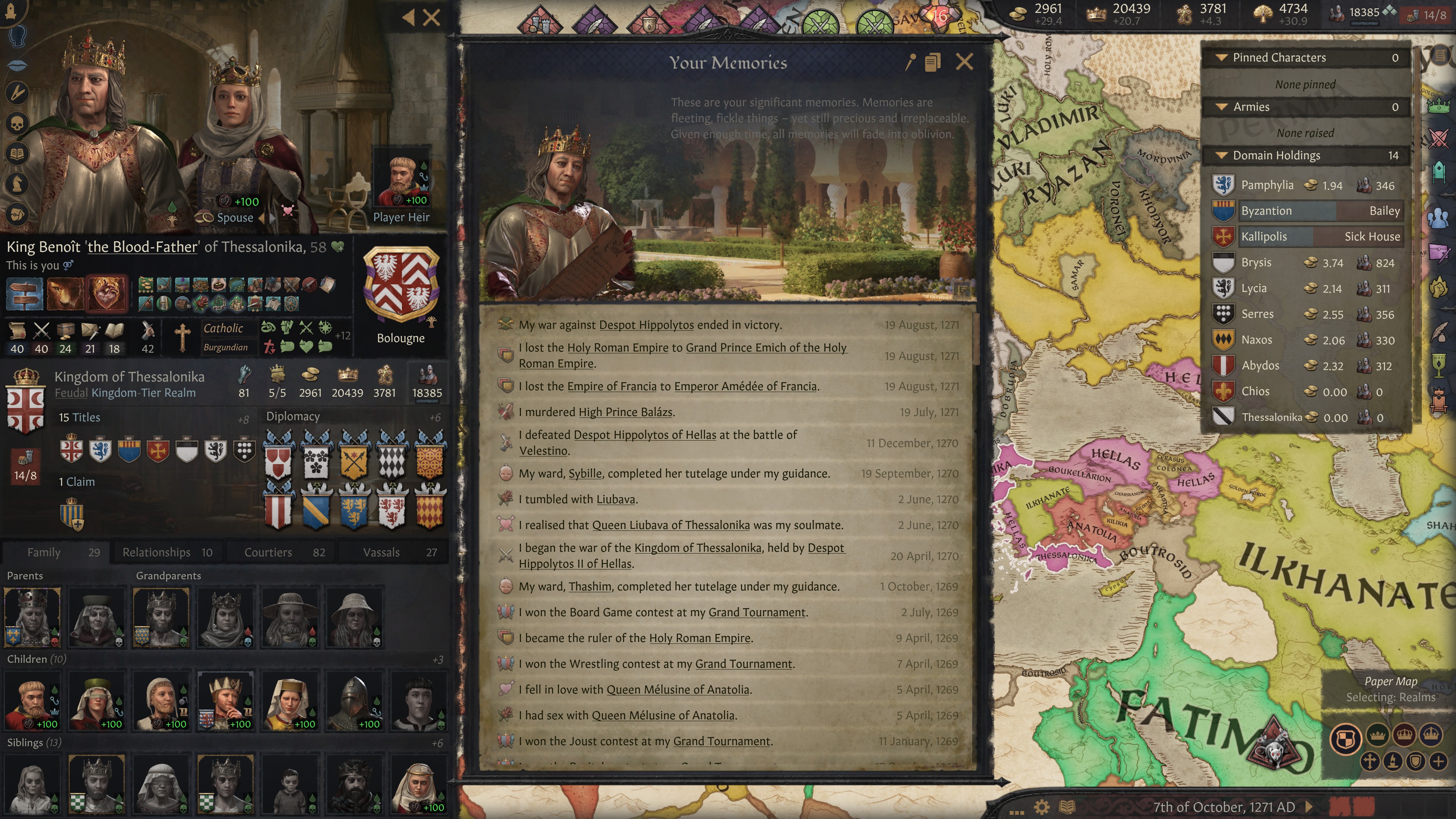 Why did I lose my French kingdom and the HRE? Is this a bug? | Paradox Interactive Forums