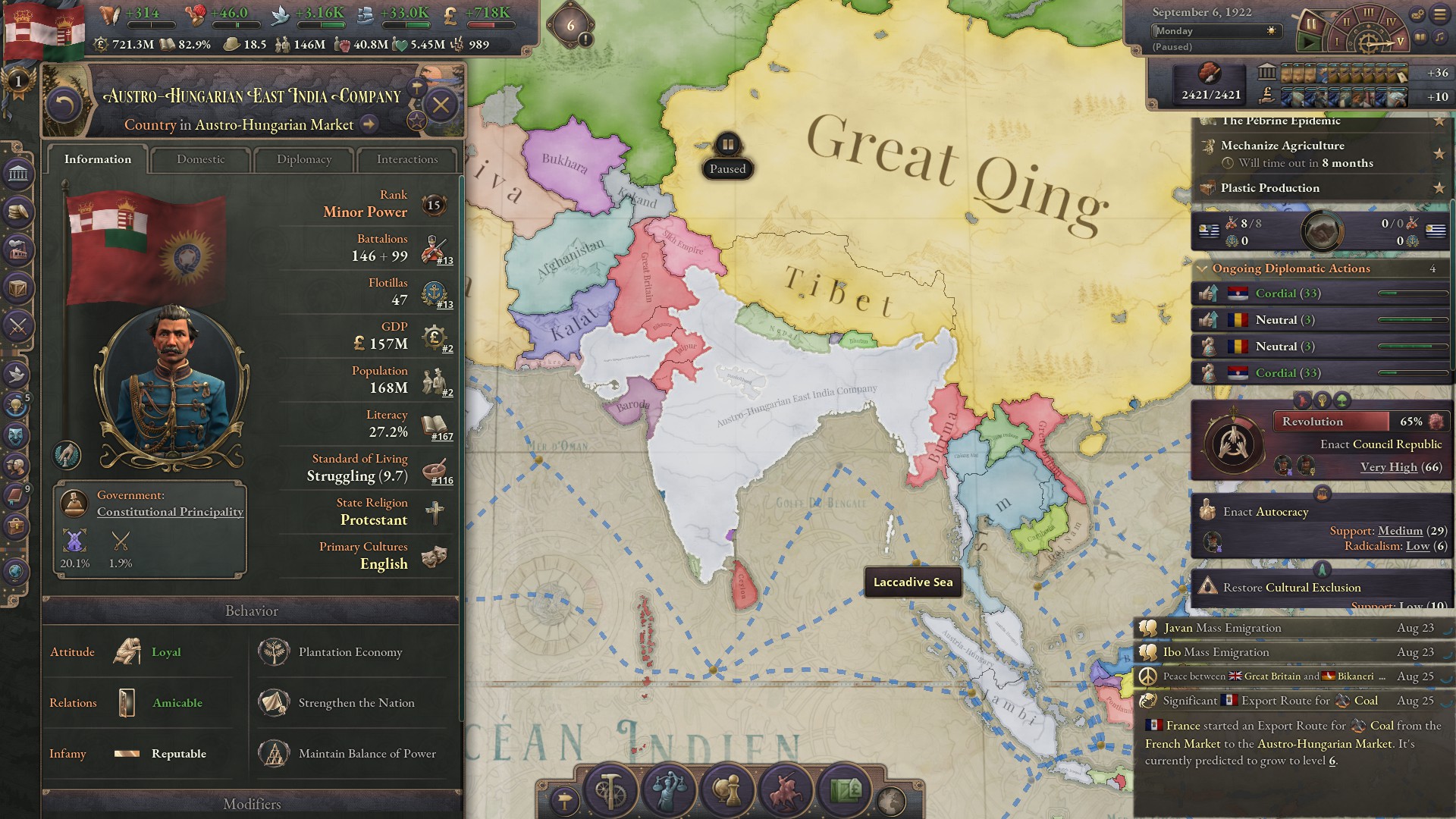 Create a colonial empire with Austria. | Page 2 | Paradox Interactive ...