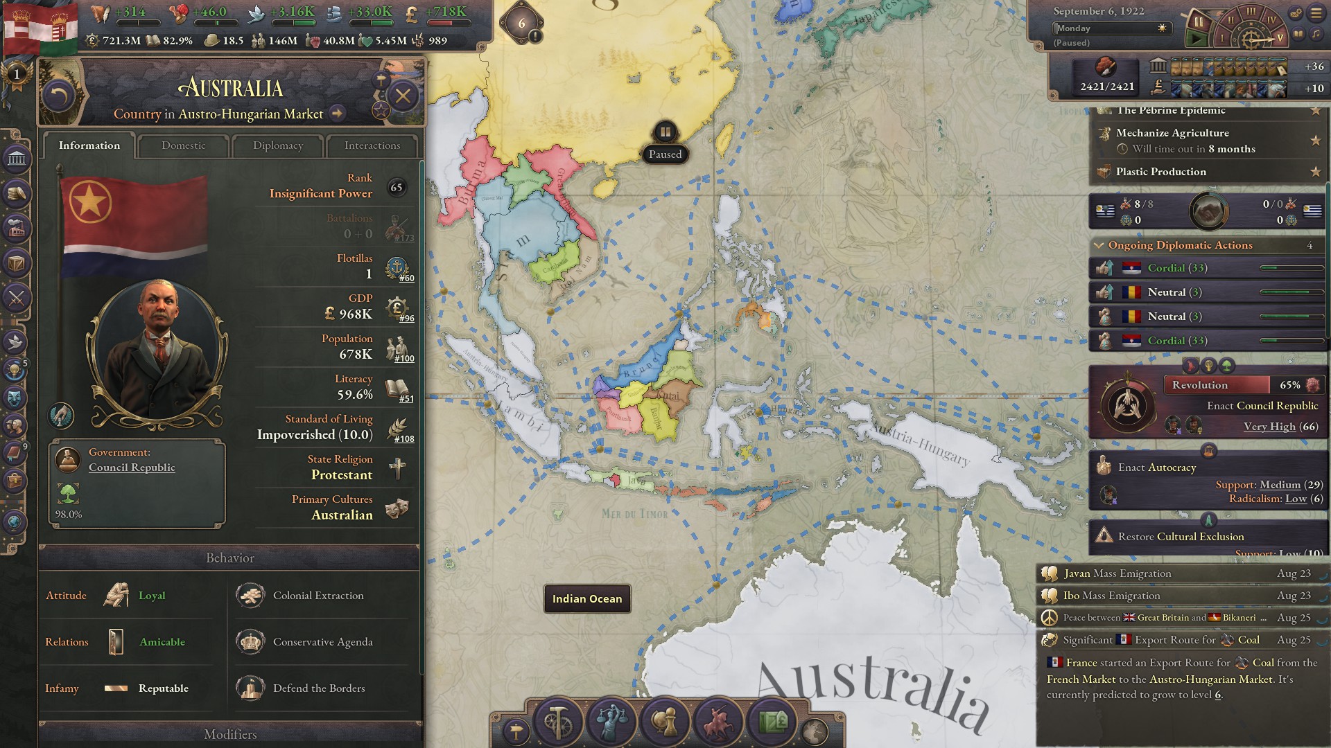 Create a colonial empire with Austria. | Page 2 | Paradox Interactive ...