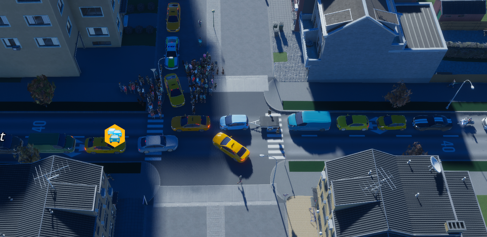 In Review - Left turning cars stopping in middle of intersection ...