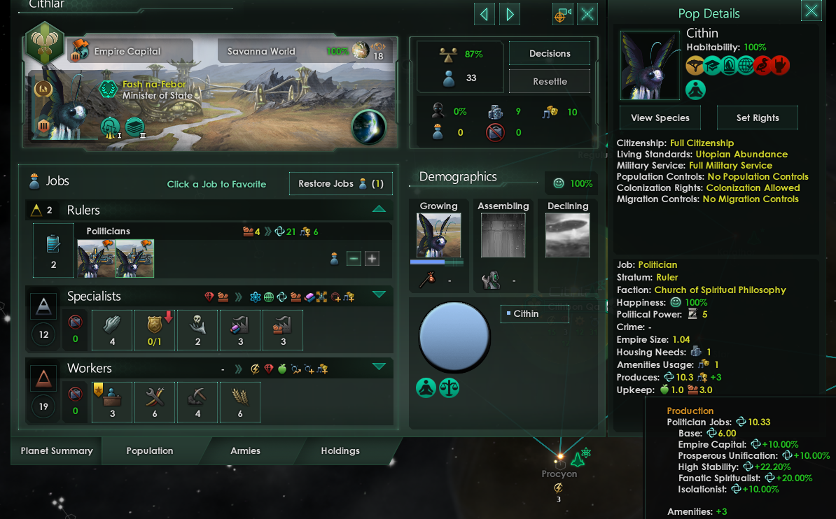 "unifier" trait should give +% unity to all jobs, not only priests? | Paradox Interactive Forums