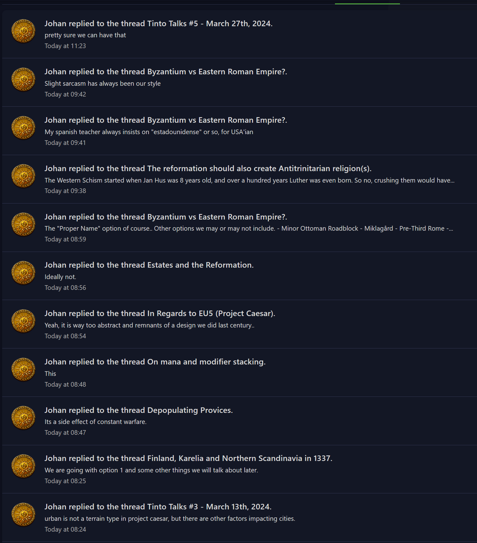 No more communication from devs? | Page 4 | Paradox Interactive Forums