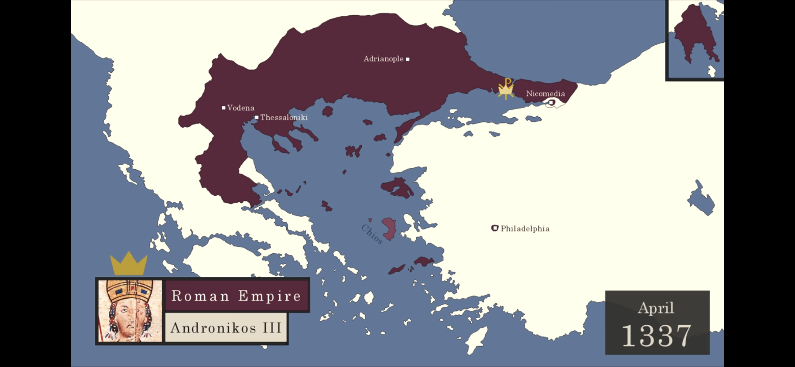 Beylik of Aydin controlled Chios at start date?? | Paradox Interactive ...