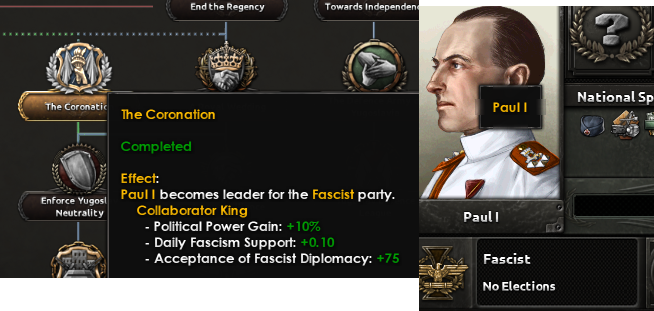 YUG - Paul I's "Collaborator King" trait is not applied | Paradox Interactive Forums