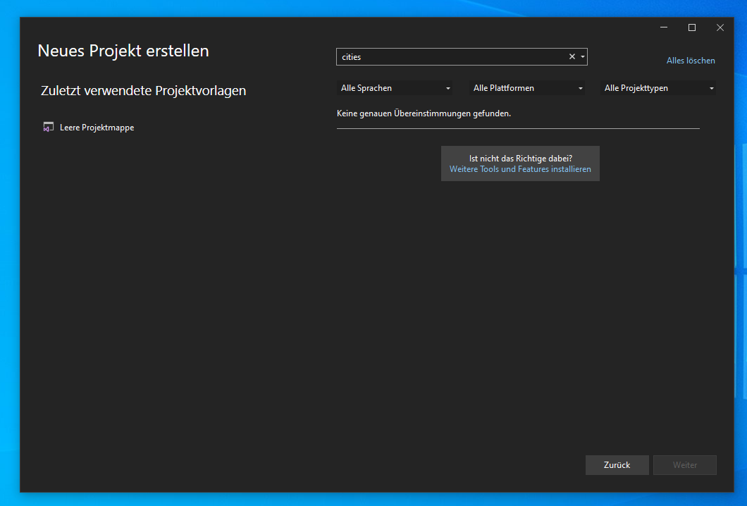 [Problem solved, ticket can be closed] C# mod project template not ...