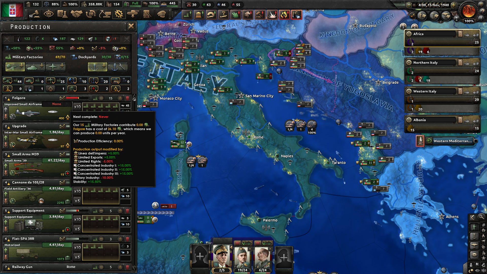 New Production lines are zero and will not grow or produce anything ...
