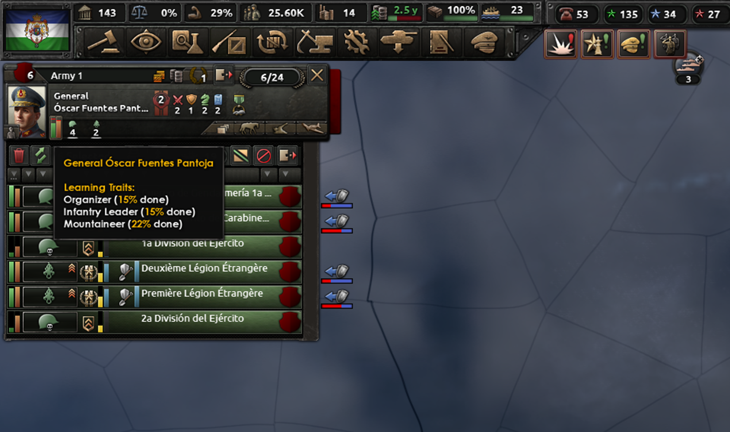 Anyone notice issues with "Meticulous Preparation" Army Spirit not ...