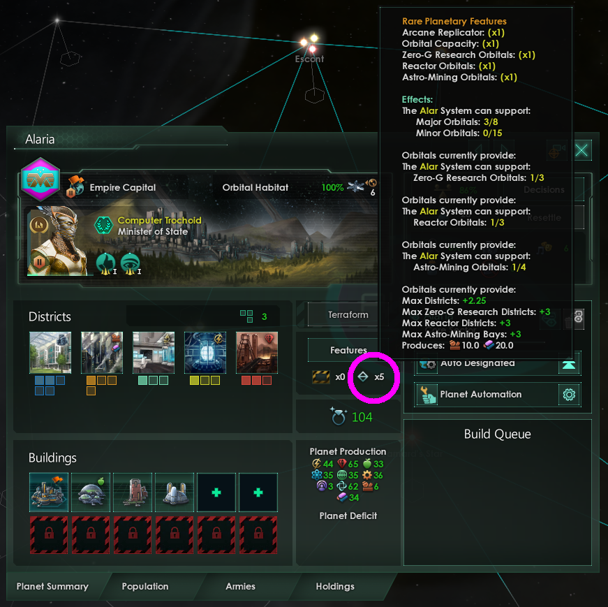Habitat QoL request: show a tool-tip on systems to tell how many major/minor orbitals can be ...