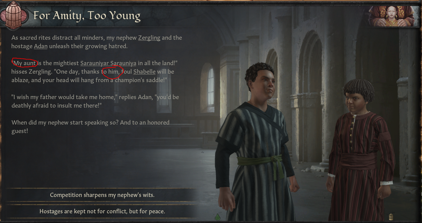 Misgender in event text | Paradox Interactive Forums
