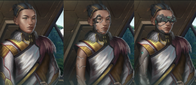 NEW CYBERNETIC AND SYNTHETIC REACTIVE PORTRAITS | Paradox Interactive ...