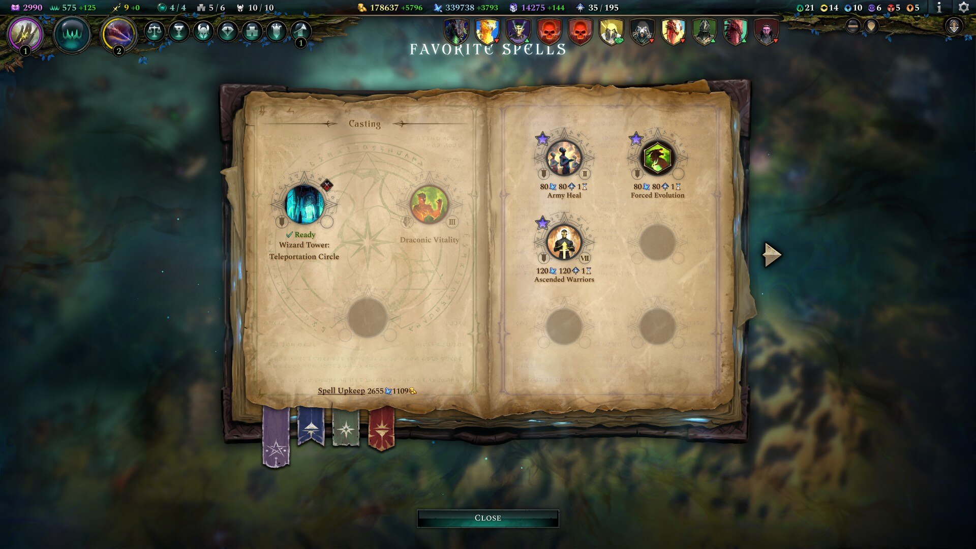 Spell slot blocked | Paradox Interactive Forums