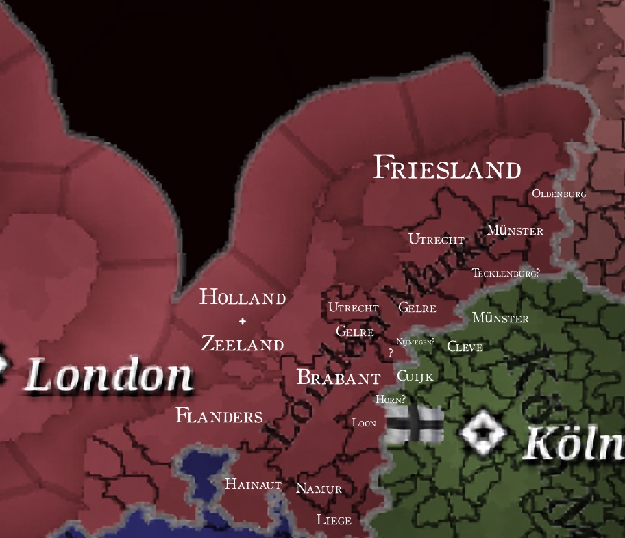 Trying to map out the Lowlands in Project Caesar. Help me out ...