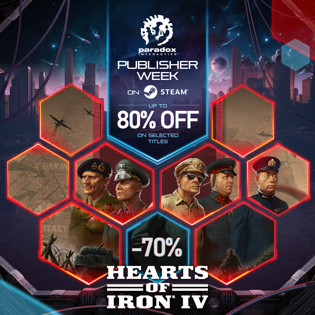 Steam Publisher Week Sale! | Paradox Interactive Forums