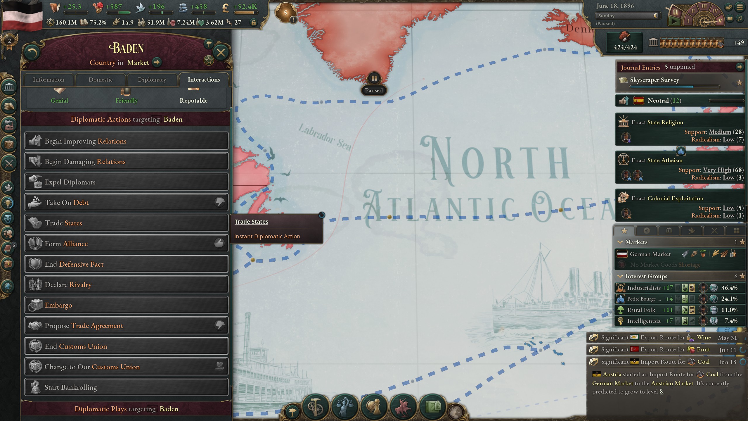 Existing treaties with unified countries | Paradox Interactive Forums